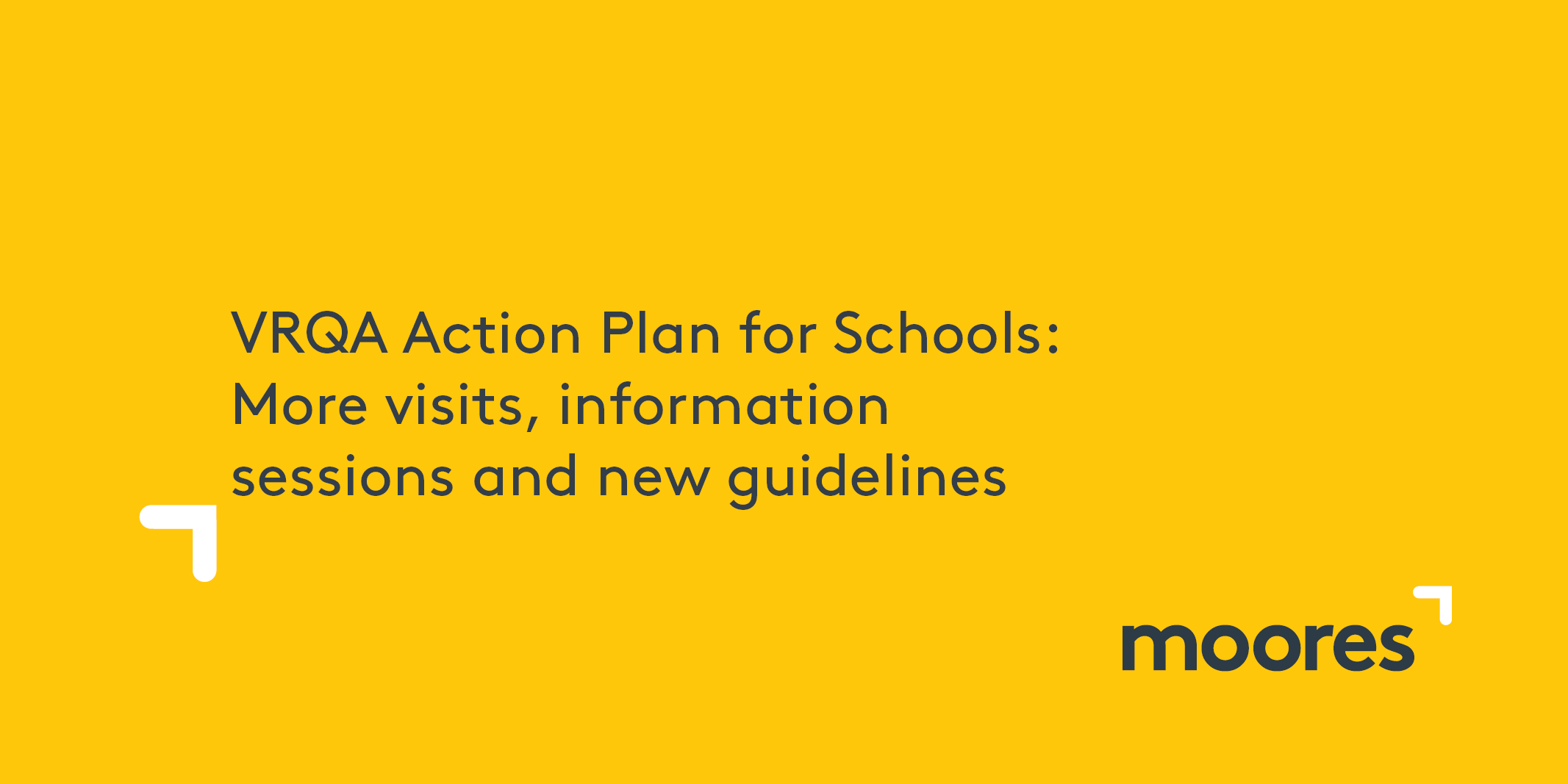 VRQA Action Plan for Schools: More visits, information sessions and new ...
