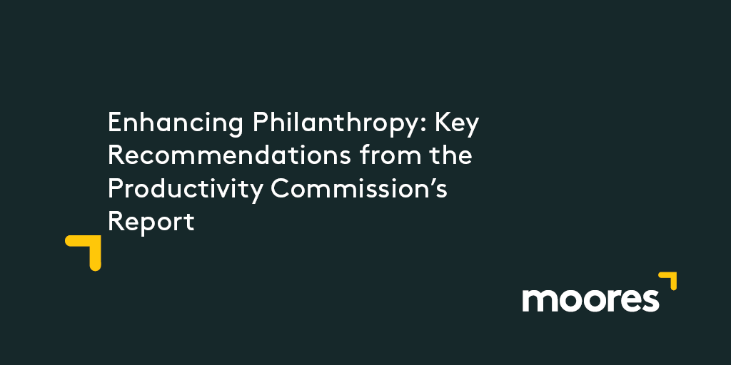 Enhancing Philanthropy: Key Recommendations from the Productivity ...
